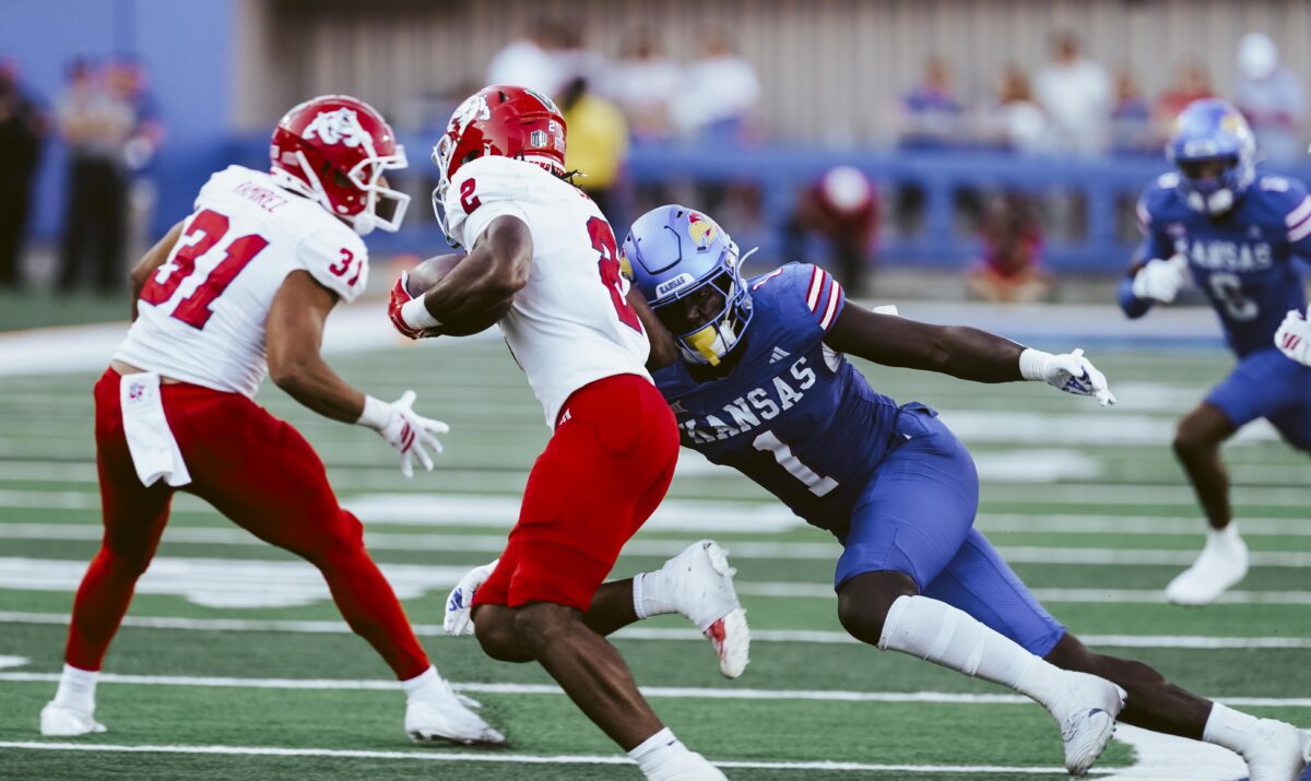 KU defense tightens up, forces mistakes in victory over Fresno State ...
